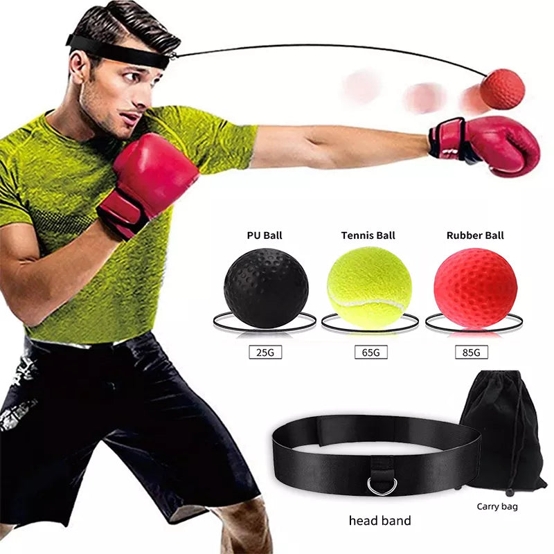 Boxing Reflex Speed Punch Ball, Boxer Raising Reaction, speed ball
