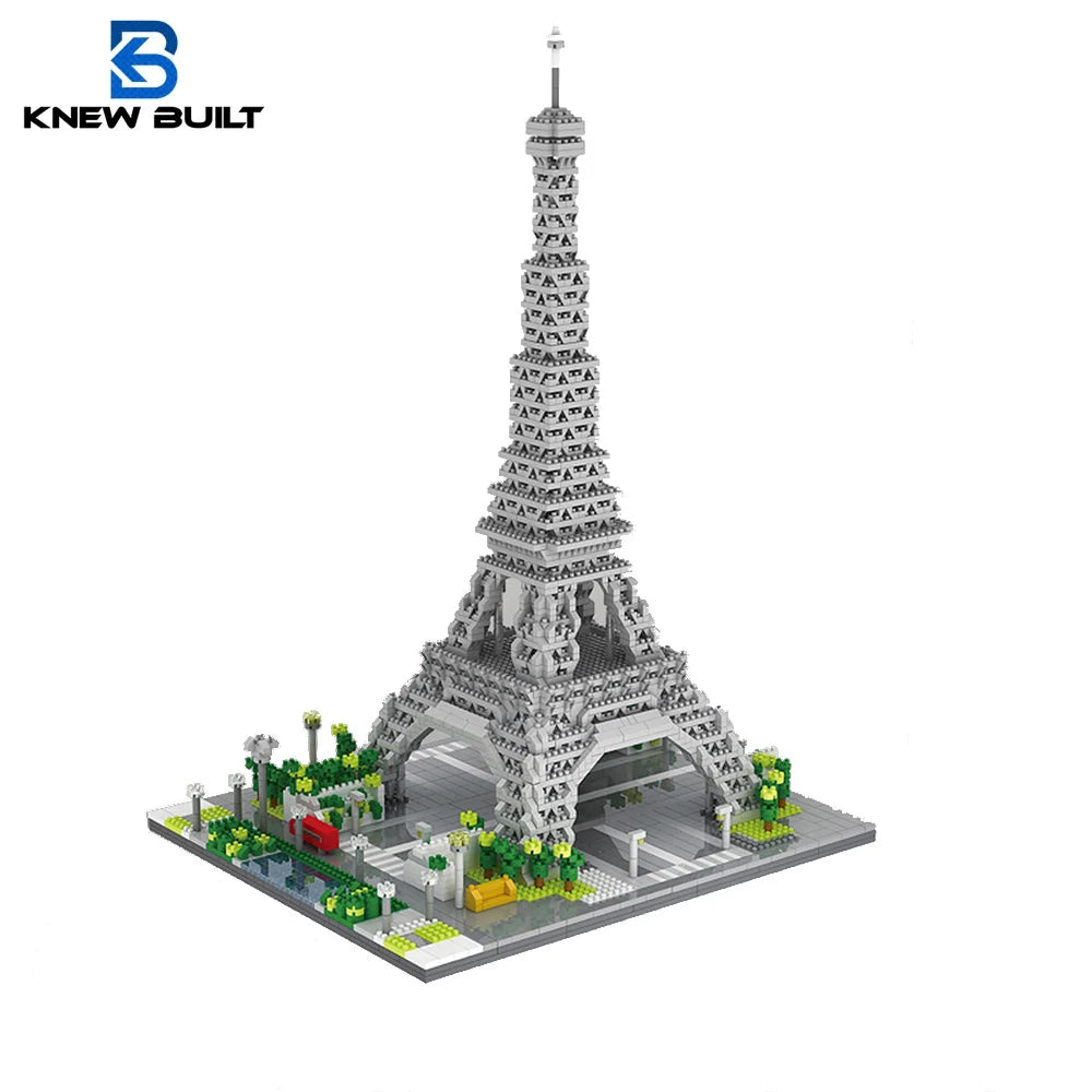France Pride Paris Eiffel Tower Lego Architecture Model Display