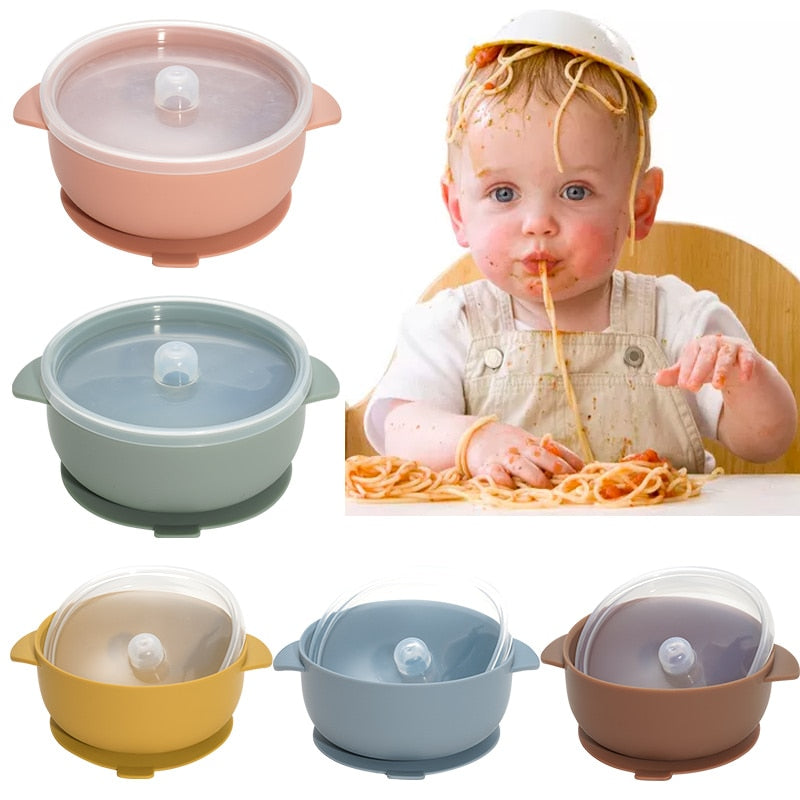 Baby Feeding Bowl With Table Suction