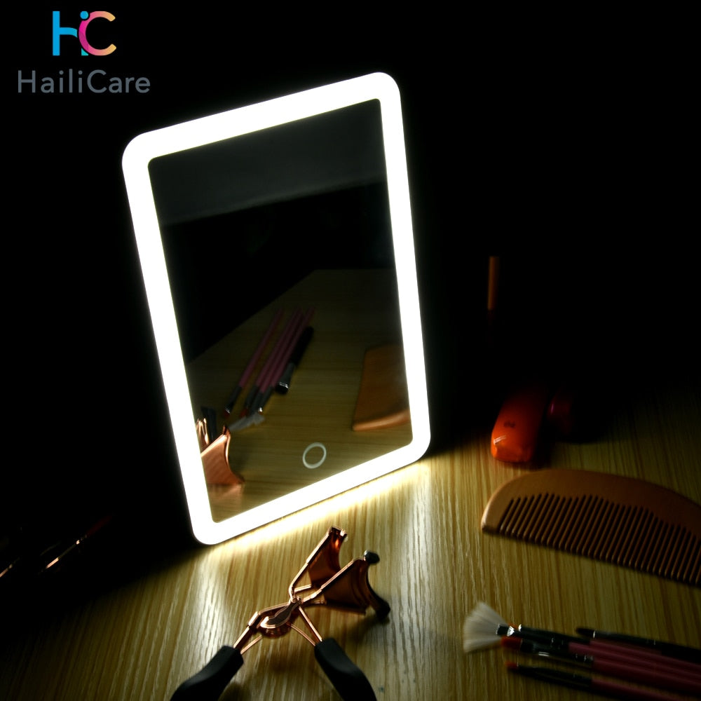 LED Touch Screen Makeup Mirror