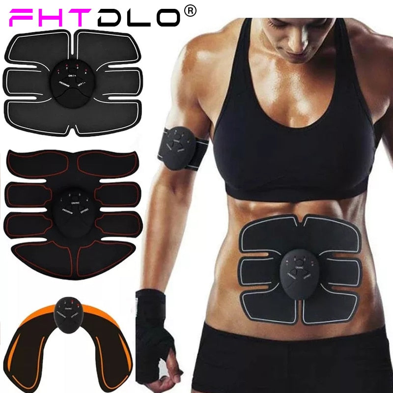 Wireless Muscle Abdominal Stimulator Body Slimming Massager, Abs Toner